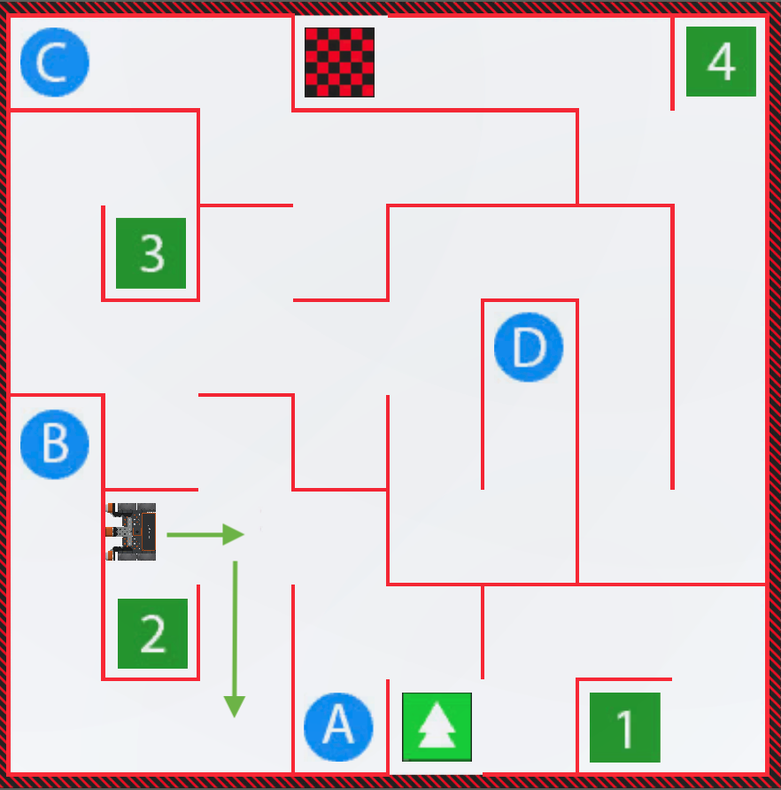 Lesson 3 Using Drivetrain Commands To Navigate The Wall Maze Vex Education